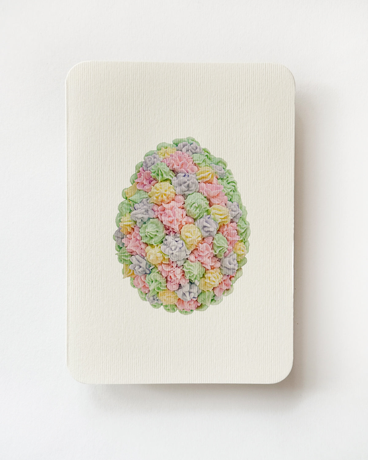 Canonbury Press Pastel Florets Royal Icing Eggs Greeting Card ...